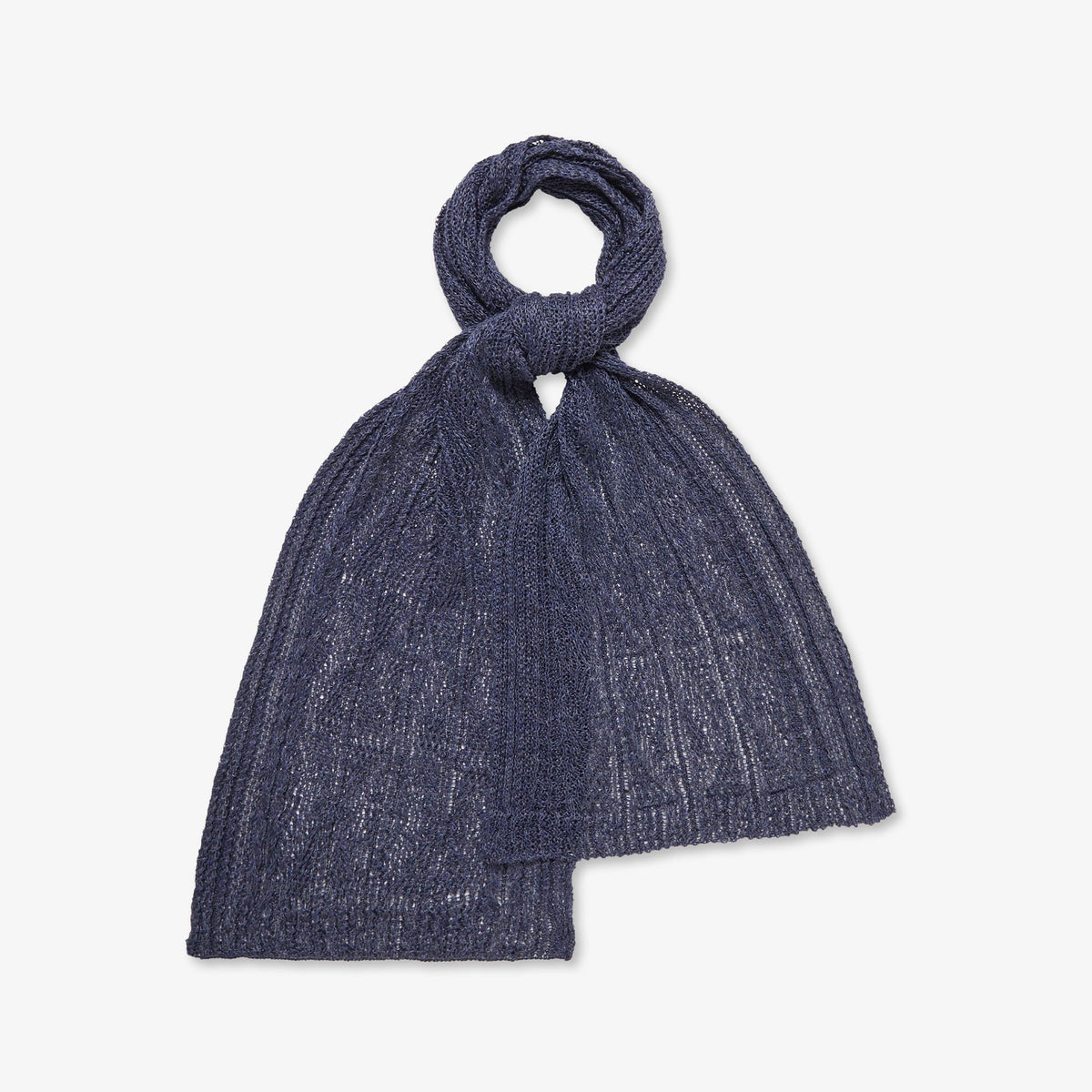 Patented Aran Linen Scarf – Inis Meáin Knitting Company